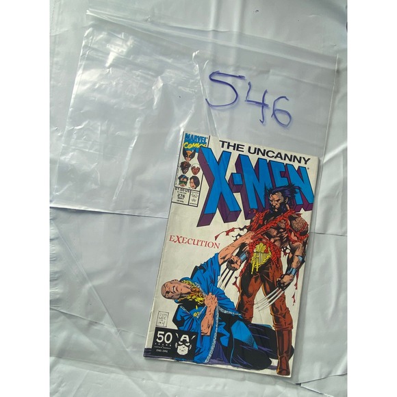 Marvel | Toys | The Uncanny X Men Comic Book Issue 276 Execution Marvel ...